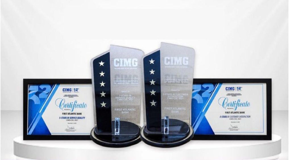 FAB receives two awards at CIMG Awards 2021 - First Atlantic Bank